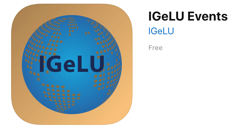 IGeLU Conference App 2018 – IGeLU